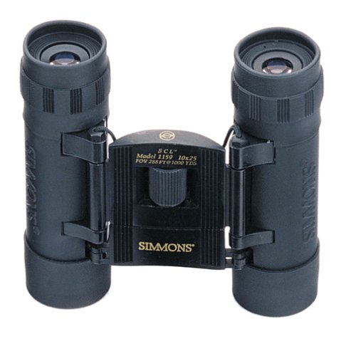 Buy Simmons 10X25 Compact Binoculars (Black Rubber) Online at Low Price ...
