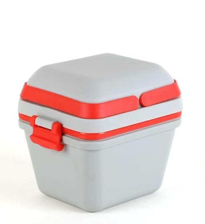 Buy Tectonic 3 Compartment Tiffin with Handle & Push Lock | Plastic ...