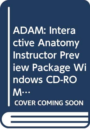 ADAM: Interactive Anatomy Instructor Preview Package Windows CD-ROM Version Insert: Buy Online ...