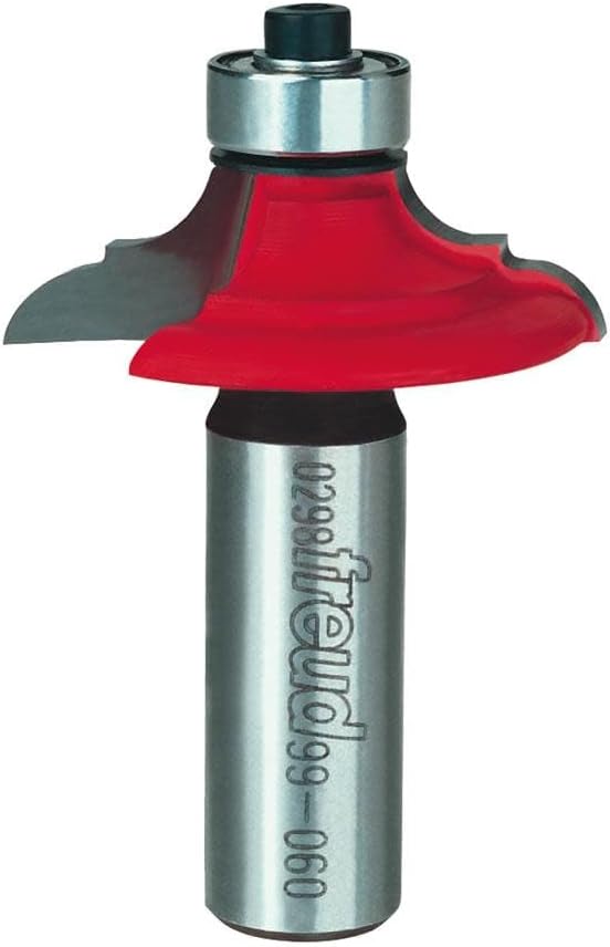 Freud 99-060 Cove and Bead Router Bit for Rail and Stile Doors with 1/2 ...