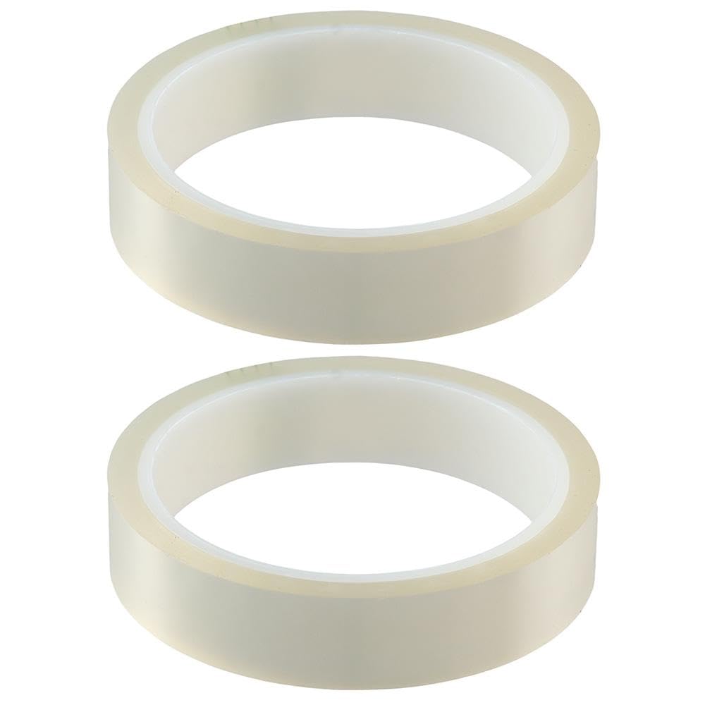 2 Pieces 108 ft Clear Heat Tape,High Temperature Tape Sublimation Tape ...