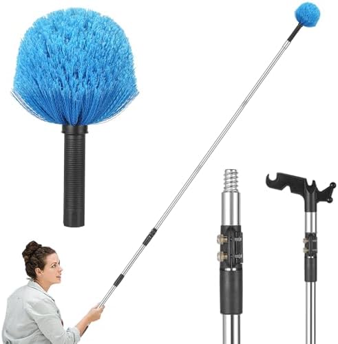 Amazon.com: ISIVOVE Cobweb Duster with Extension Pole, 5-8 ft ...