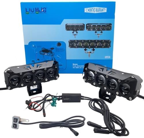 GOGNA MART LIU HJG Original Waymaker Dual Colour Fog Light Mini Drive ...