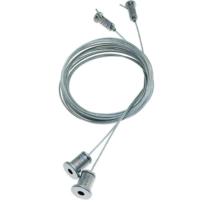 Improvhome Clutch Wire & Screw Suspension Hanging Mounting Kit ...