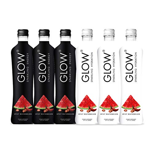 GLOW Beverages Premium Sparkling Infused Electrolyte Hydration ...