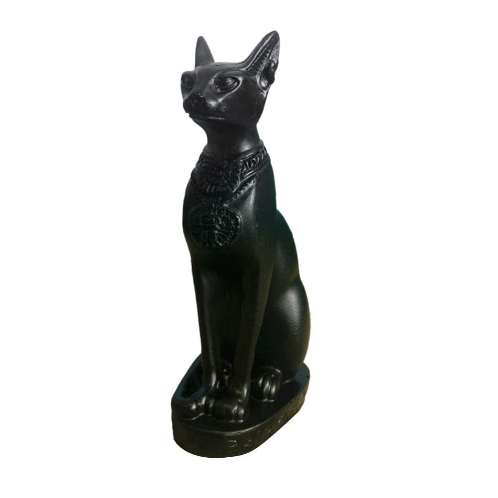 Buy Cabilock Cat Statue Egypt Cat Goddess Statue: Resin Ancient Egypt ...