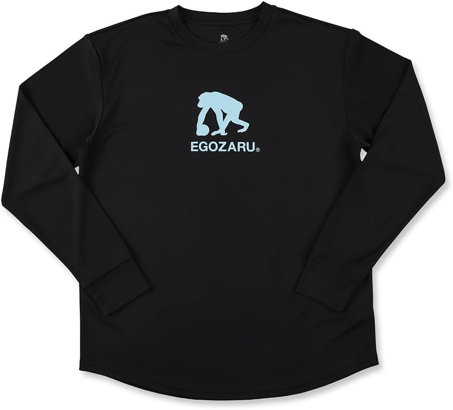 Amazon.co.jp: エゴザル（EGOZARU） バスケットボールウェア カラーロゴ ロングスリーブ Tシャツ EZFW24ULS011C001 （ブラック/M/Men's） : 0 ...