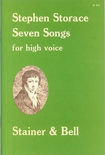 Seven Songs For High Voice: Amazon.co.uk: Storace, Stephen ...