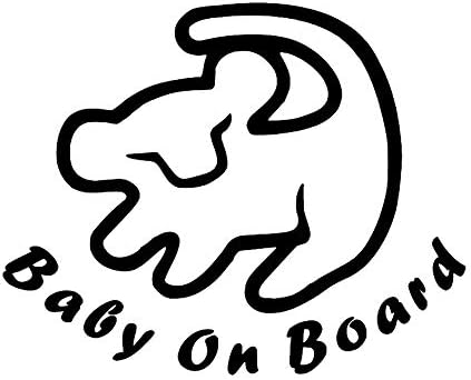 Amazon.com - Simba Baby On Board MKR Decal Vinyl Sticker |Cars Trucks ...