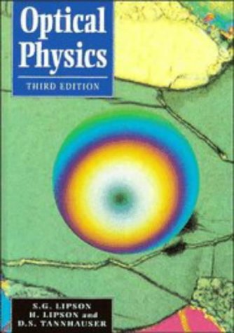Amazon.com: Optical Physics: 9780521430470: Lipson, Stephen G., Lipson ...
