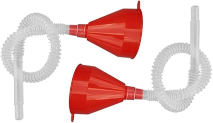 Amazon.com: Oil Funnels with Flexible Extension Hose, for Adding Engine ...