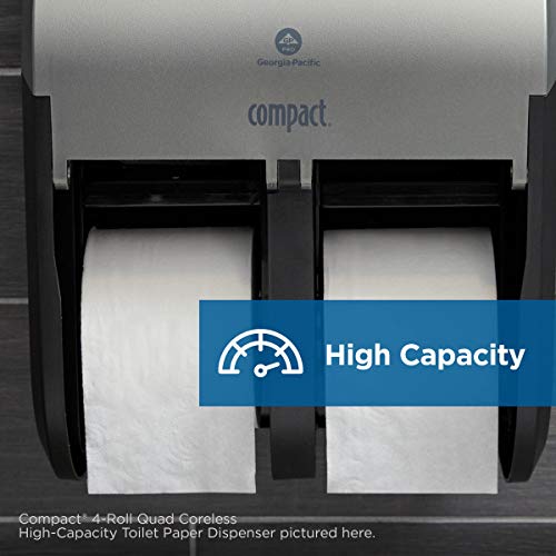 GP PRO (Georgia-Pacific) Coreless 2-Ply Recycled Toilet Paper Dispenser ...