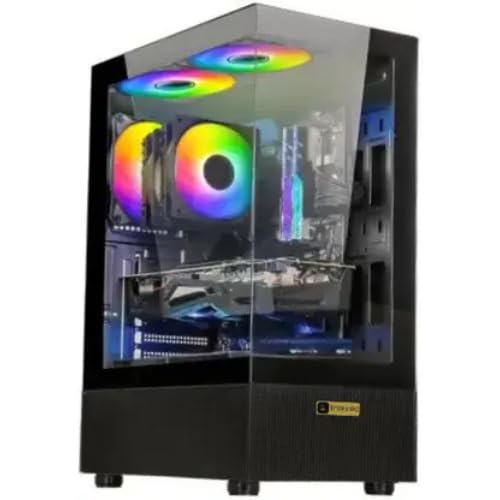 TrakinPC Assembled Gaming Desktop CPU with Core-i5 2400 Generation 2.5Ghz II 8GB Ram DDR3 II ...