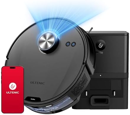 Ultenic T10 Lite Robot Vacuum Cleaner with Mop 4500Pa, 15min Lidar ...