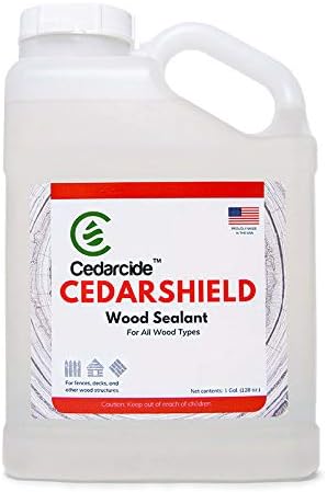 Cedarcide Cedarshield (1 Gallon) | Non-Toxic Wood Treatment and ...