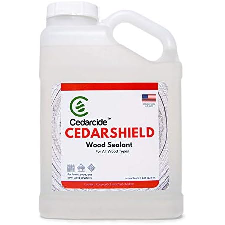 Amazon.com: Cedarcide Cedarshield (1 Gallon) | Non-Toxic Wood Treatment ...