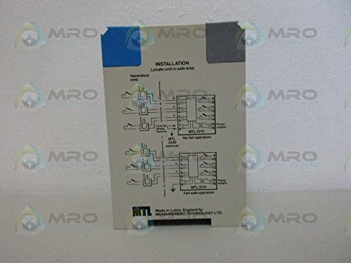Measurement Technology MTL 2213 Relay MTL2213: Amazon.com: Industrial ...
