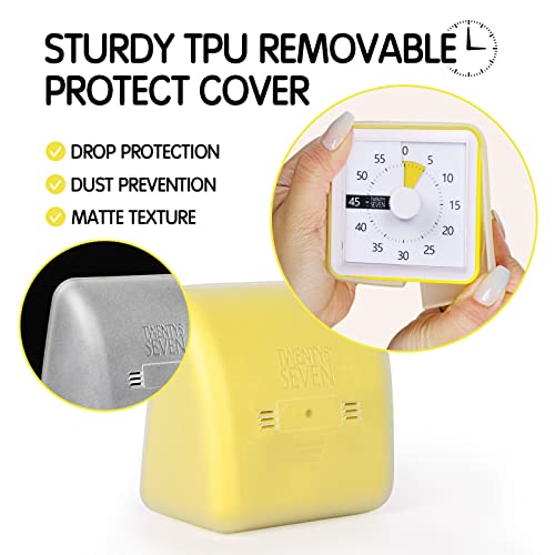 Visual Timer with Protective Case, 60-Minute Countdown Timer for Kids ...