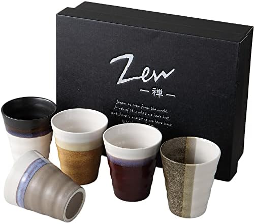 Amazon｜エールネット(Ale-net) タンブラー フリーカップ 5個セット 径8.5×高9.5cm 250ml ラグーンブルー フリー ...