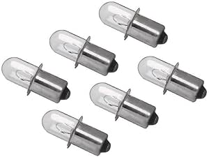 Amazon.com: (BL) New UB18DAL (6) 18 Volt Flashlight Replacement Xenon ...