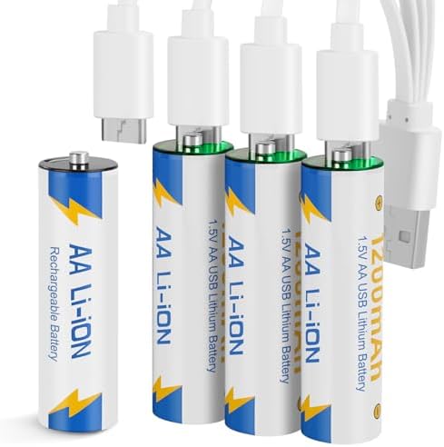 Amazon.com: kunying Lithium Batteries aa Rechargeable for Blink Camera ...