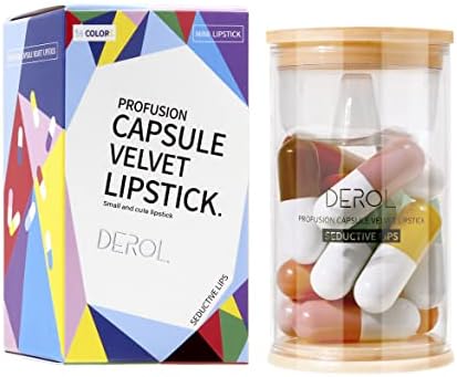 Amazon.com : Mini Pill Lipstick Set, 16 Pcs Lovely Long Lasting Matte ...