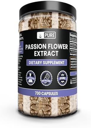 Amazon.com: NOW Supplements, Passion Flower (Passiflora incarnata) 350 ...