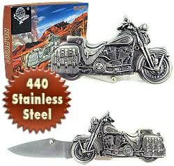 Amazon.com : Motorcycle Stainless Folding Pocket Knife : Sporting Goods ...