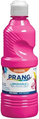 Prang Ready-to-Use Washable Tempera Paint, 16-Ounce Bottle, Case of 12 ...