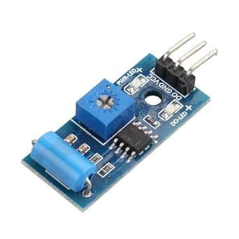 HALJIA SW-420 Normally Closed Type Vibration Sensor Module Alarm Sensor ...