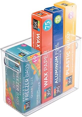 Amazon.com - mDesign Plastic Tall Food Storage Organization Container ...