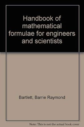 Handbook of mathematical formulae for engineers and scientists ...