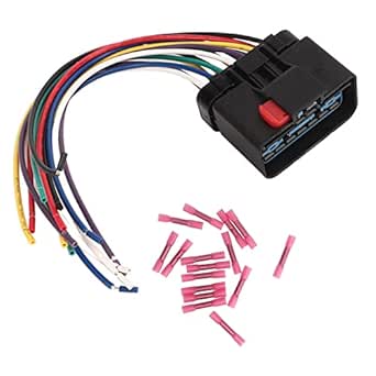Amazon.com: Door Wire Harness Connector Pigtail 5013961AA 14 Way ...