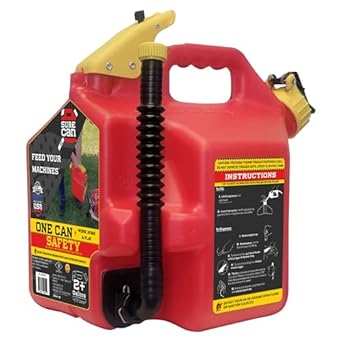 Surecan 2 Gallon Type-II Safety Container - With a Rotating Spout, Free ...