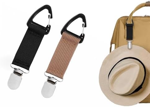 Roellgs 4 Piece Scarf and Hat Clip Travel, Multifunctional Clip|Hat ...