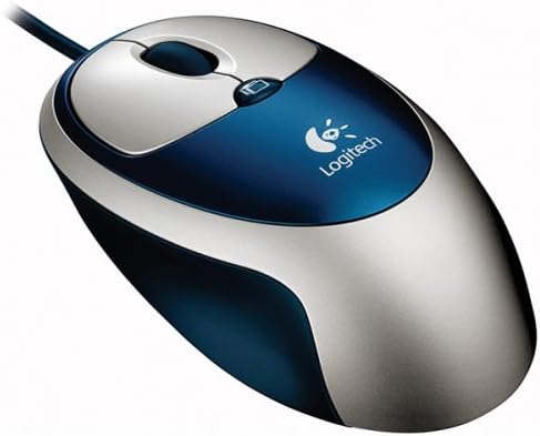 Amazon.com: Logitech Click! Optical Mouse - Blue/Silver : Electronics
