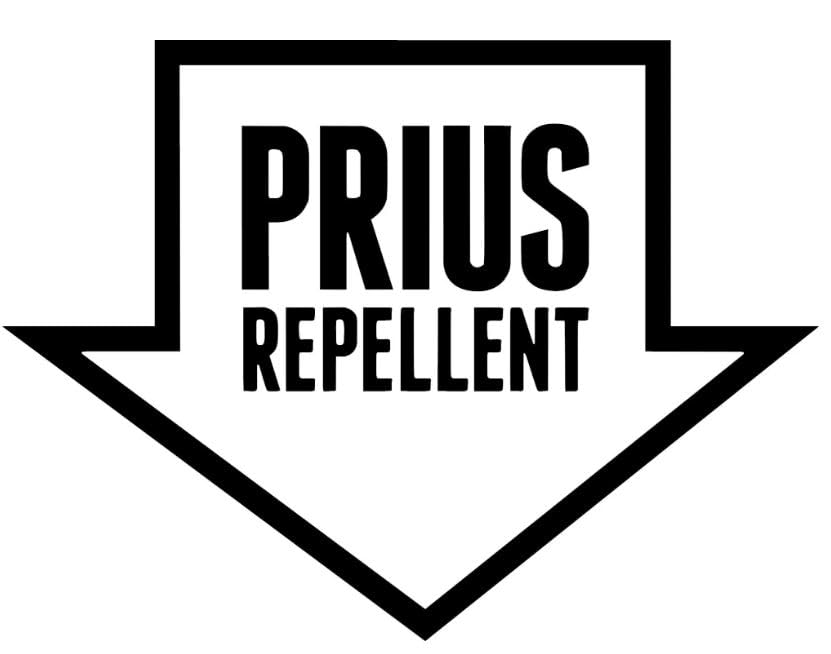 Prius Repellent Decal Prius Repellent