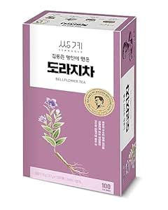 Amazon.com : Ssanggye Bellflower Tea Bulk Size 0.7g x 100 Tea Bags ...