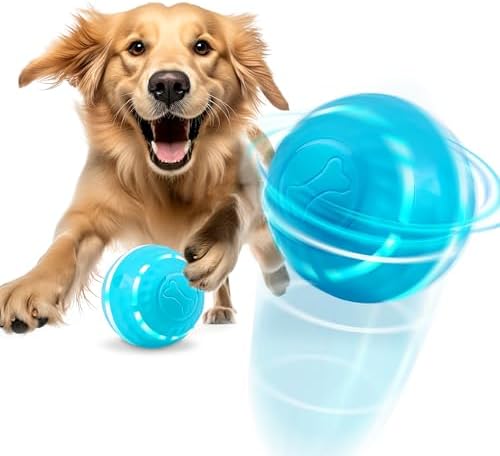 Pet Supplies : Petgravity Smart Interactive Dog Toy LED Light Bouncing ...