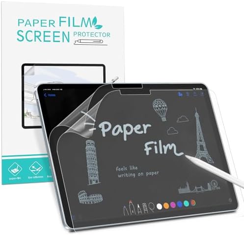 PYS (2 Pack Like Paper Screen Protector for iPad Pro 11" M4 2024 Anti ...