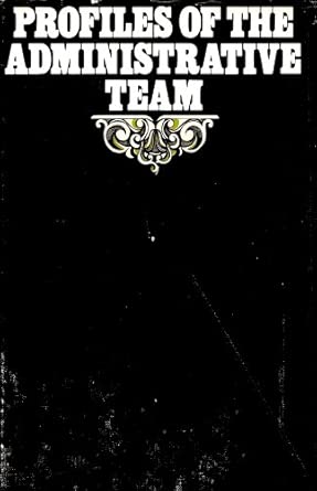 Profiles of the Administrative Team: Amazon.co.uk: Books