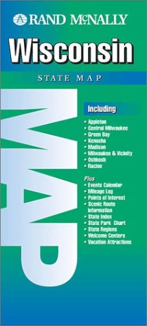 Rand McNally Wisconsin: State Map (State Maps-USA): 9780528977886 ...