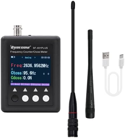 Amazon.com: RK560 Mini Radio Frequency Counter Meter,50MHz-2.4GHz Radio ...