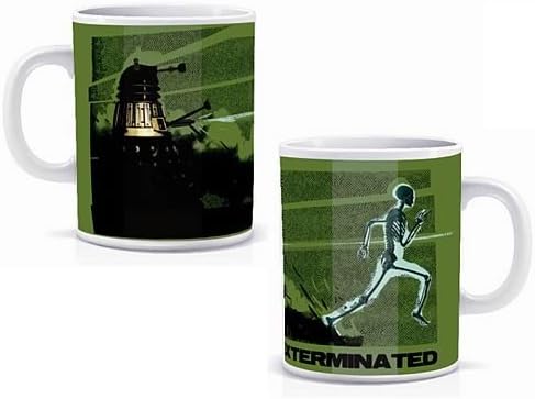 Amazon.com | Doctor Who Dalek Skeleton Heat Sensitive Coffee Mug ...