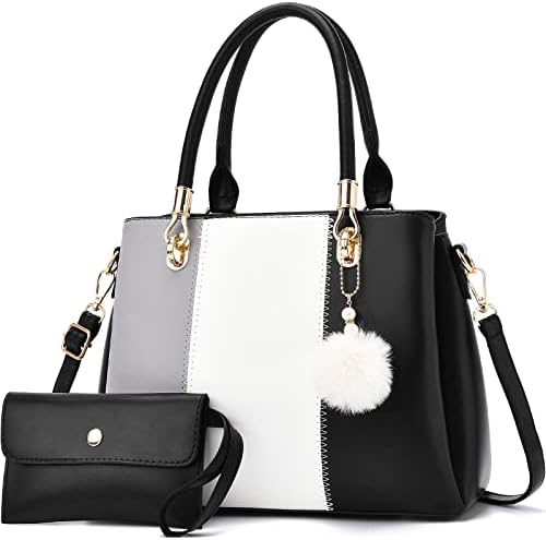 Nevenka Purses and Handbags for Women Top Handle Bags Leather Satchel ...
