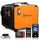 Sunster Upgrade 12V 24V 8KW Diesel Air Heater with Bluetooth APP ...
