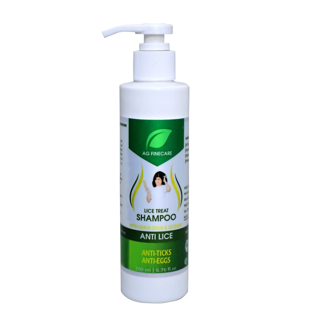 Buy Lice Killer Shampoo,Lice Eggs, Nits & Nymph Remover (Herbal Lice ...