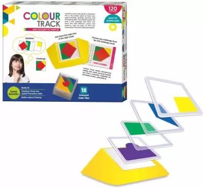 Buy KIDSNEY Colour Track- 120 Challenges Game-an Award Winning Iq ...