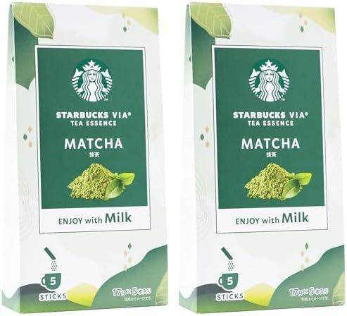 Amazon.com: STAR-BUCKS VIA Tea Essence Flavored Green Tea Powder ...