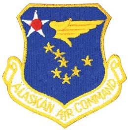 Amazon.com: Alaskan Air Command USAF Patch : Clothing, Shoes & Jewelry
